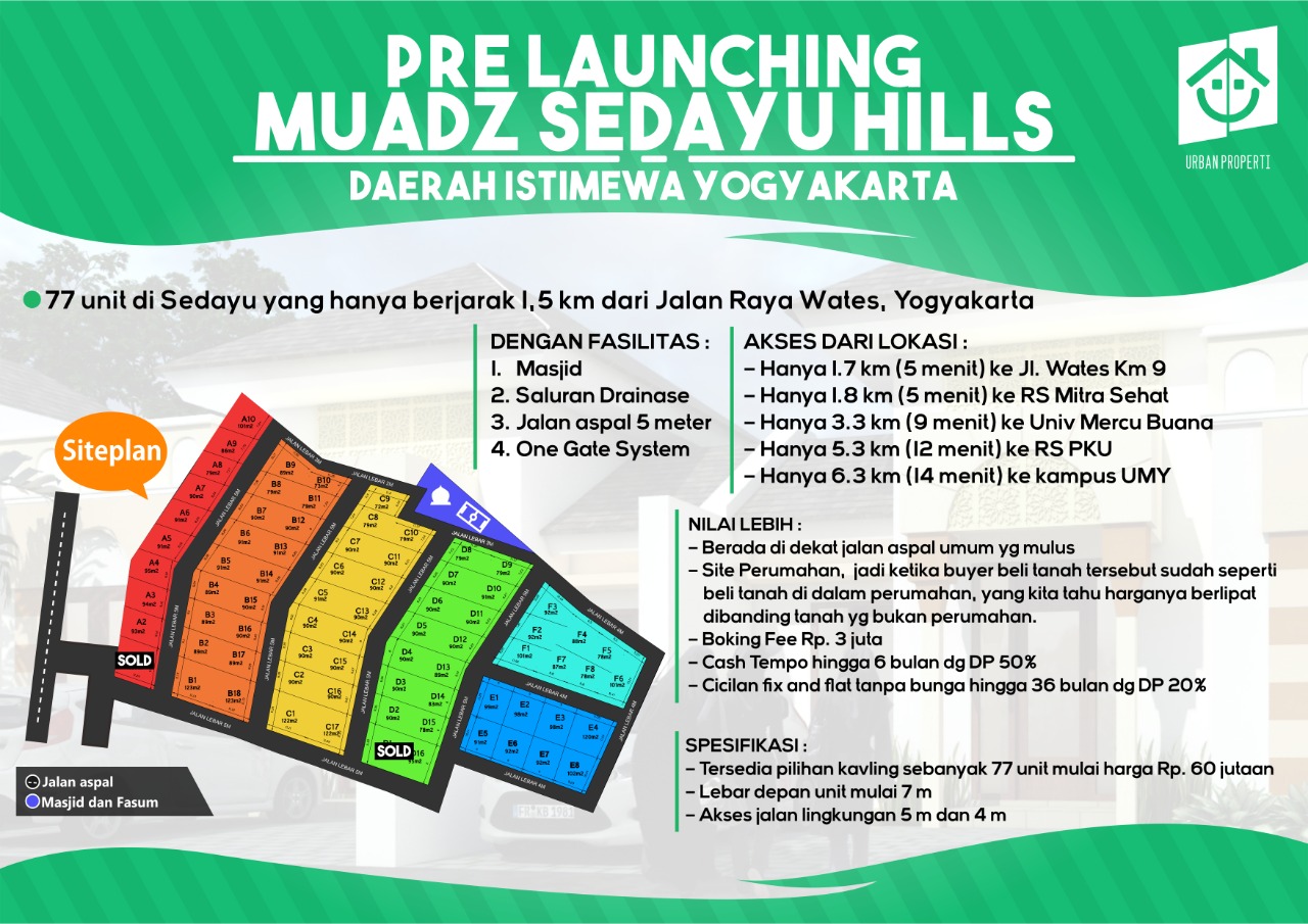 MUADZ SEDAYU HILLS – Brain Properti